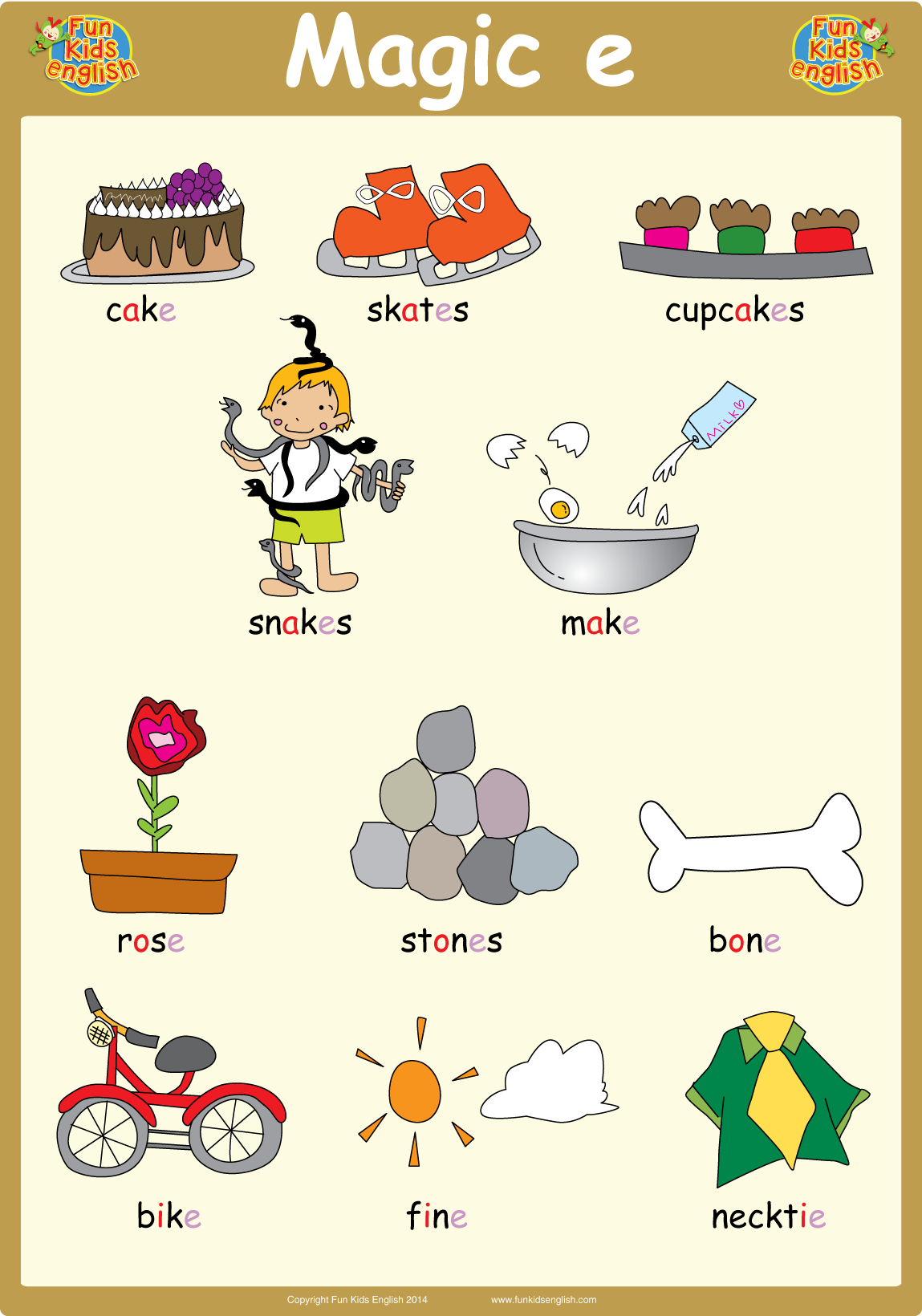Free Wall Posters: Children's Songs, Children's Phonics Readers ...